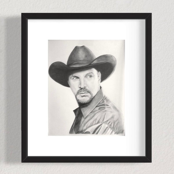Garth Brooks Art - Etsy
