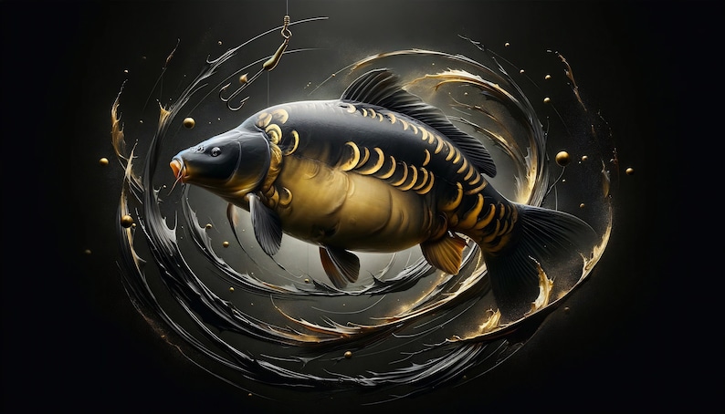 Stunning Digital Carp Artwork - High-resolution Fishing Wall Art ...