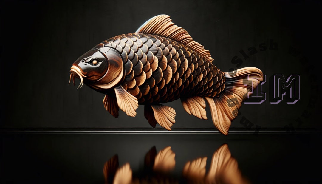 Stunning Digital Carp Artwork - High-resolution Fishing Wall Art ...