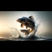 Stunning Digital Carp Artwork High-resolution Fishing Wall Art ...