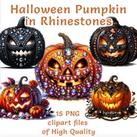 Fall Pumpkin With Bling - Etsy