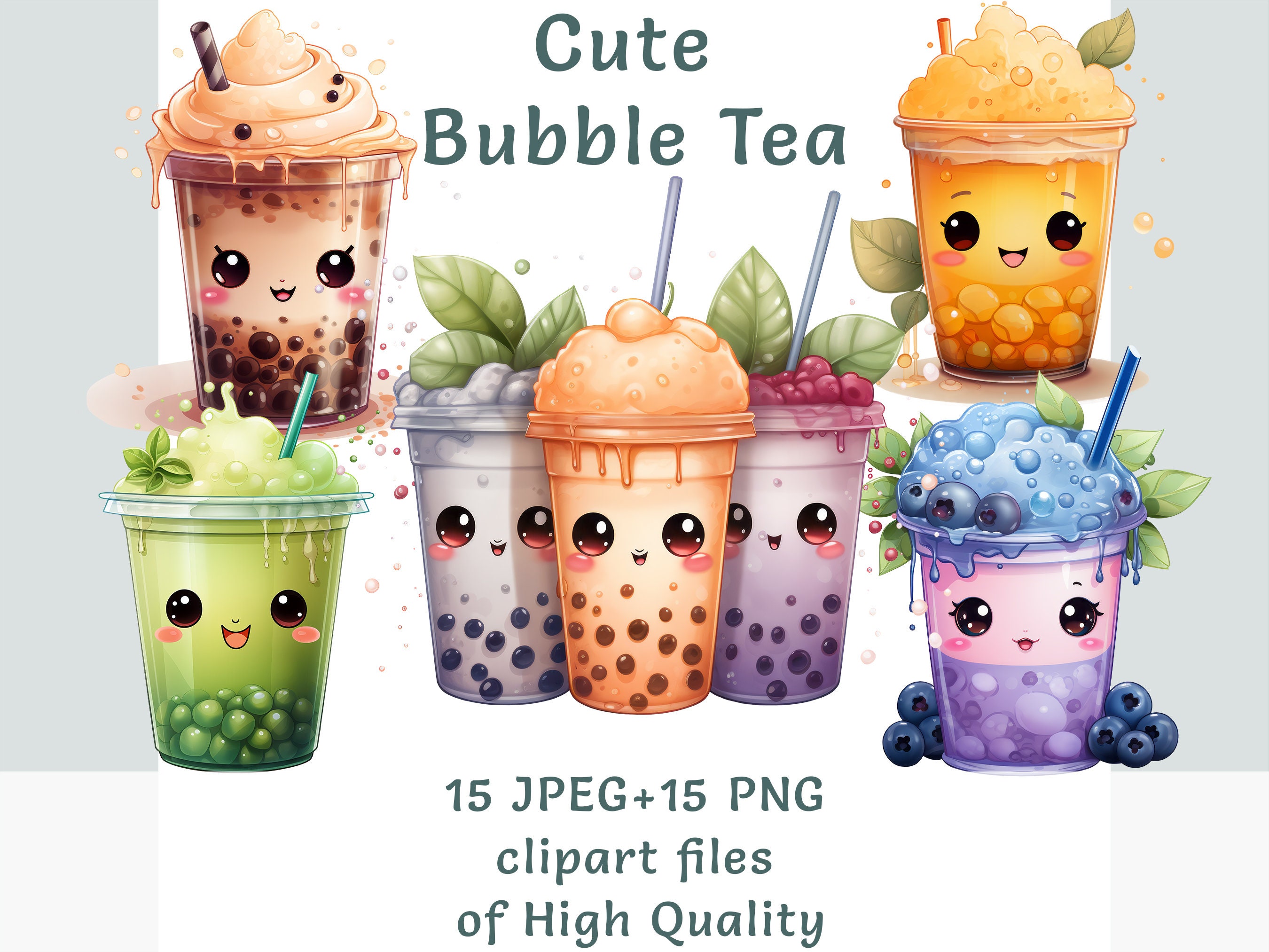 Bubble Tea Clipart