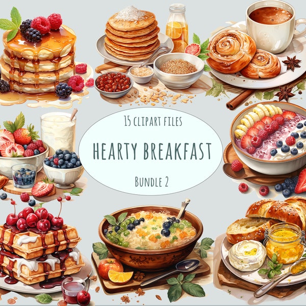 Breakfast Food - Etsy