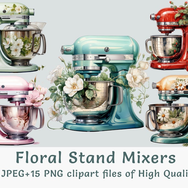 Stand Mixer Clipart - Etsy