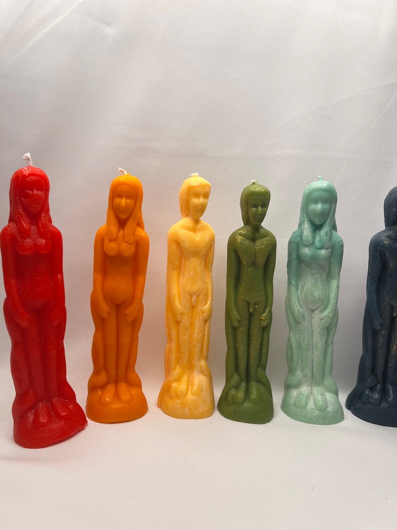 Ritual Figure Candles Male or Female Witchcraft Voodoo Hoodoo Brujería ...