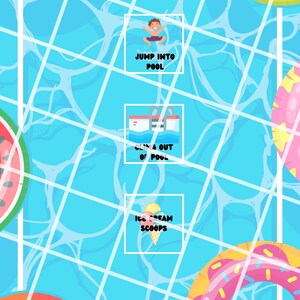 Swim Lesson Progress Sticker Chart - Etsy