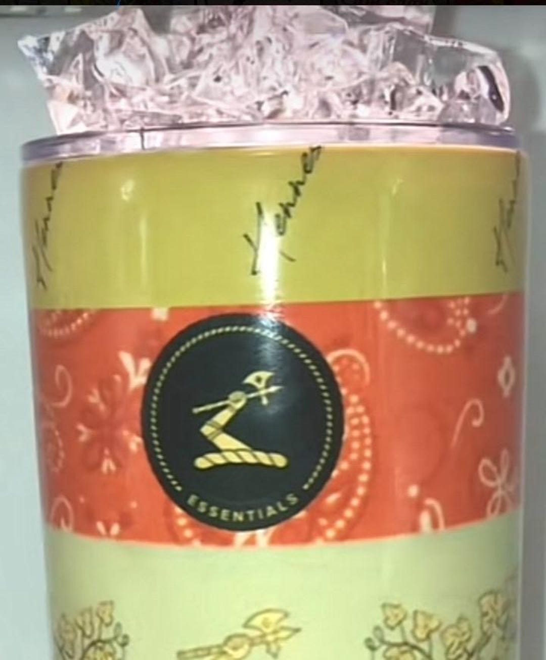 Custom Hennessy Tumbler W/ 3D Fake Ice Top - Etsy