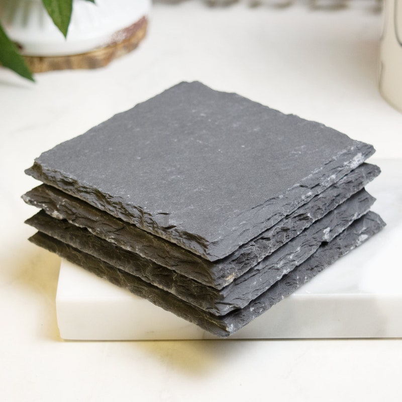 Slate Coasters - Etsy