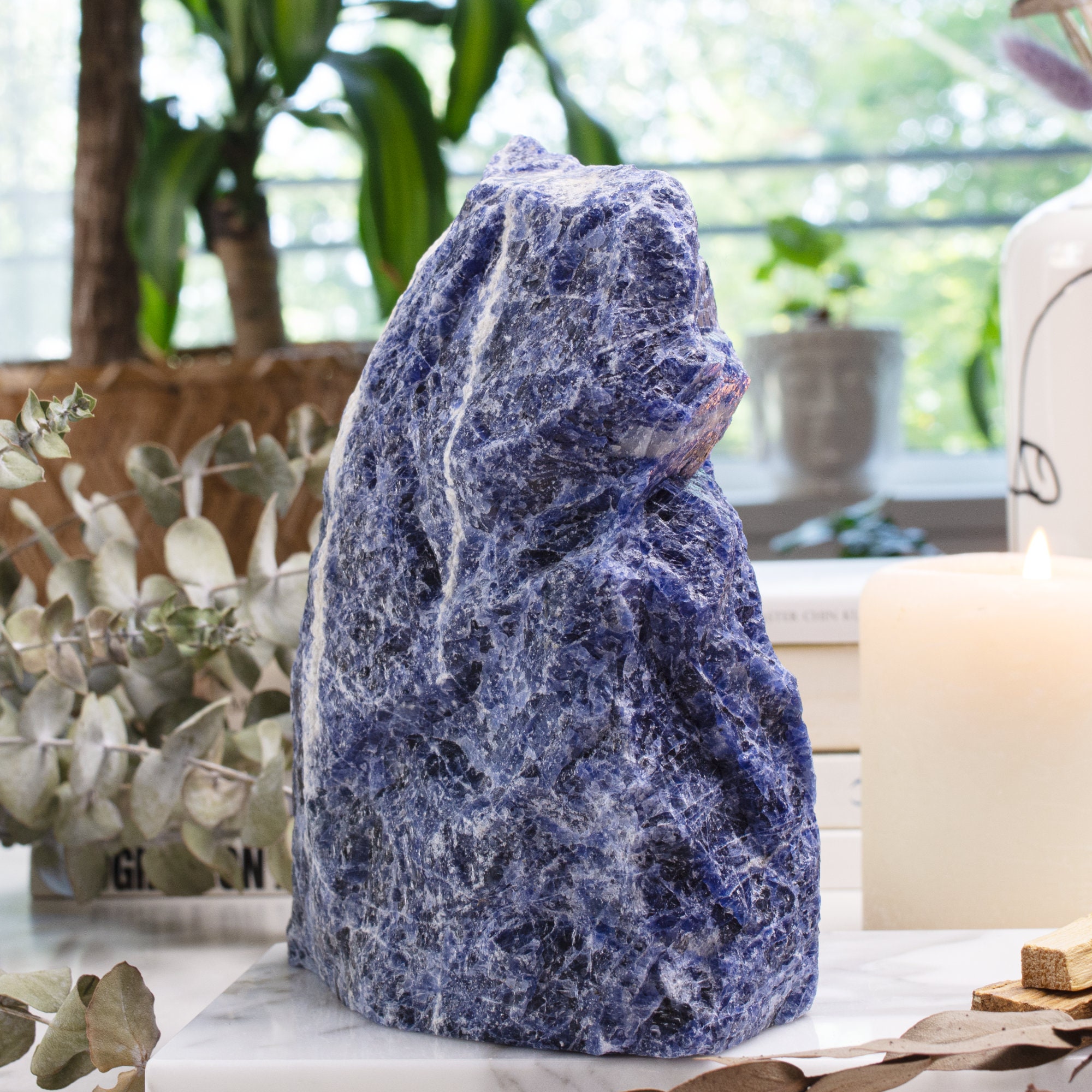 Large Sodalite Raw Crystal Rough Crystal Crystal Shop - Etsy