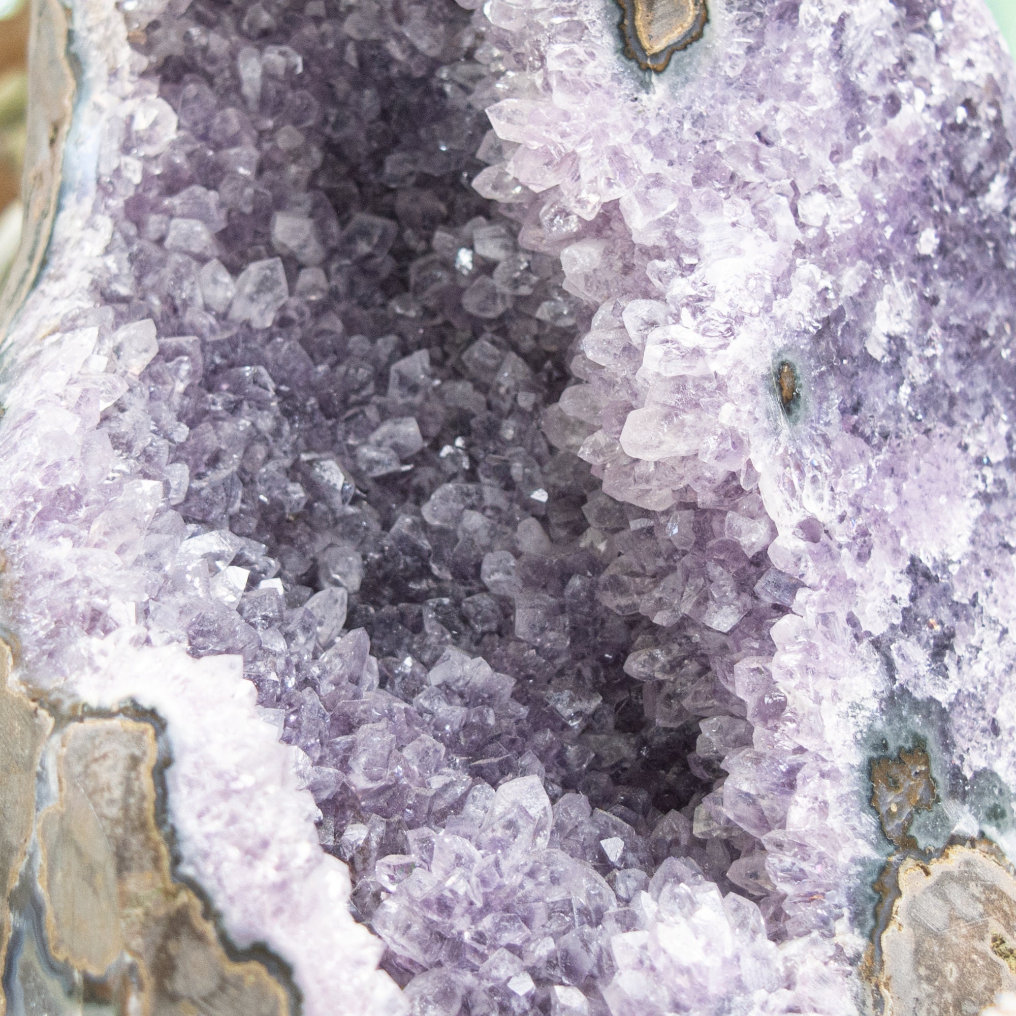 Amethyst Crystal Amethyst Geode Large Amethyst Raw - Etsy
