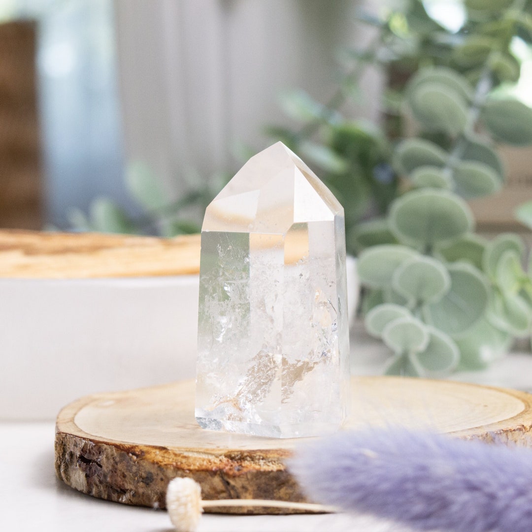Clear Quartz Crystal Tower, Quartz Crystal Point, Crystal Shop, Quartz ...