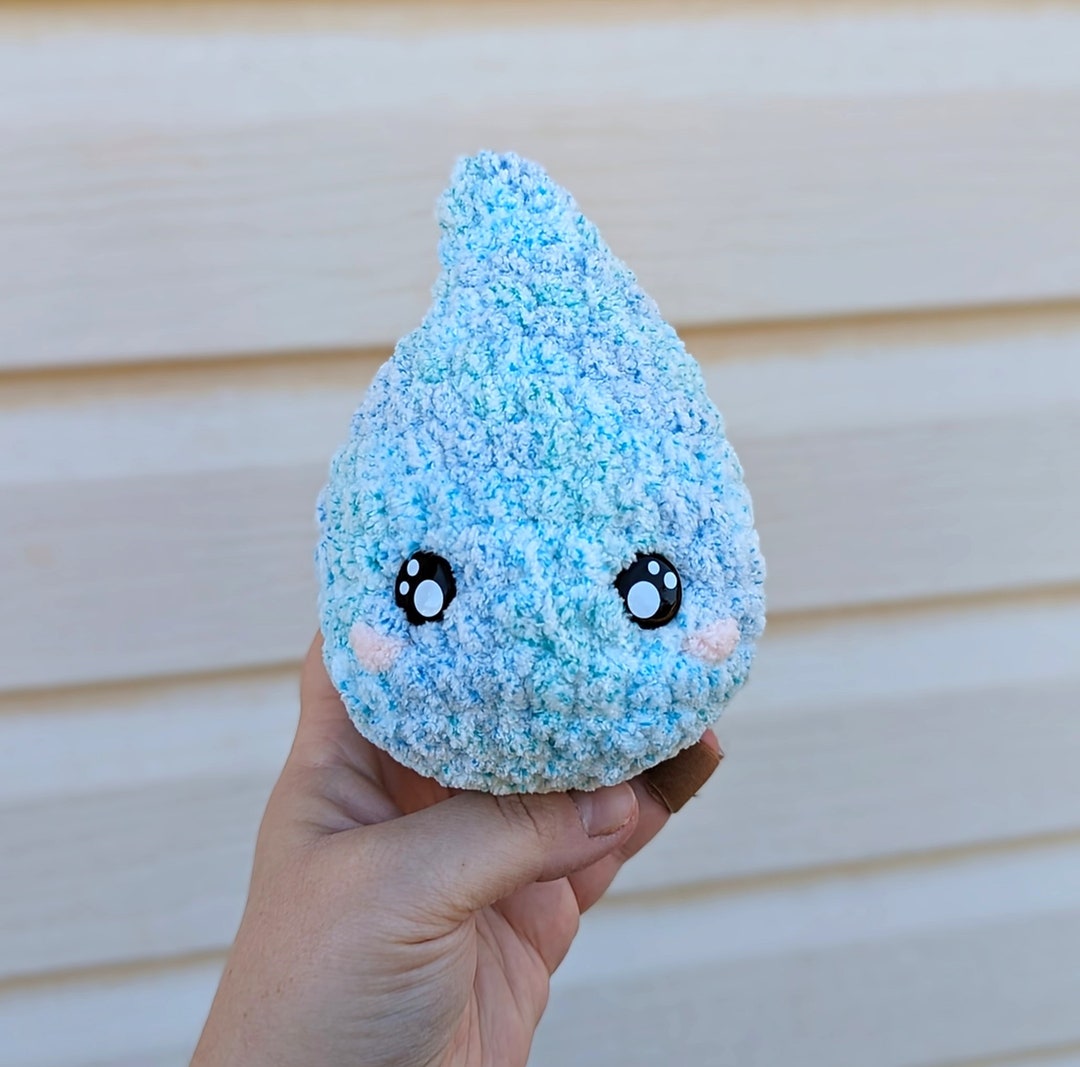 Little Raindrop Custom Plush Raindrop Pillow Small Plushie Whimsical ...