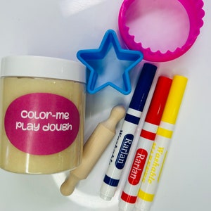 Color-me Play Dough Kit - Etsy