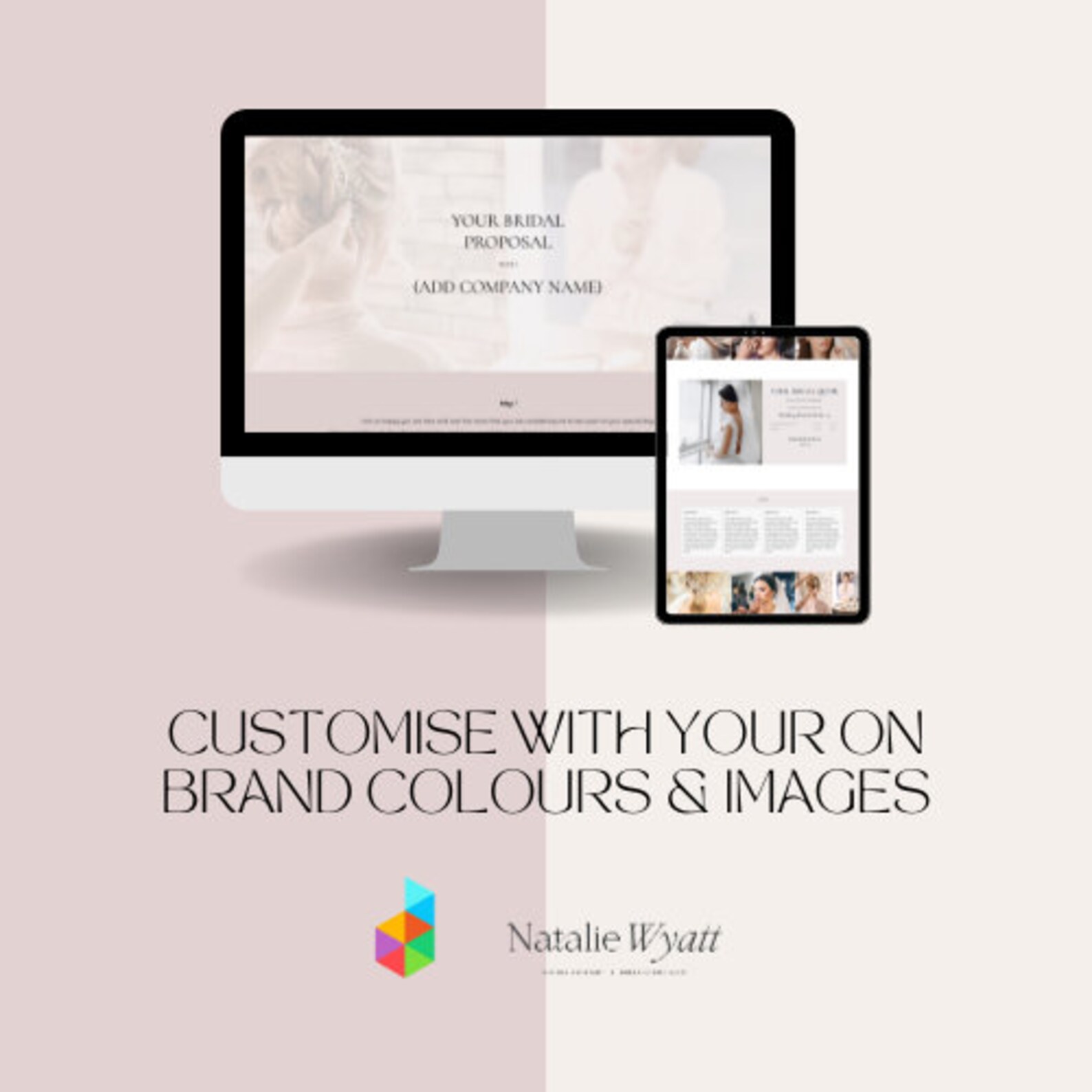 Feminine Dubsado Proposal Template for Bridal Hair Stylists Make up ...