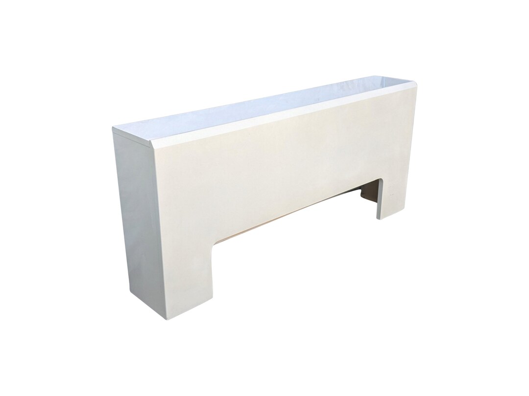 1980s Vintage Lane Postmodern White Lacquered Queen Sized Headboard - Etsy