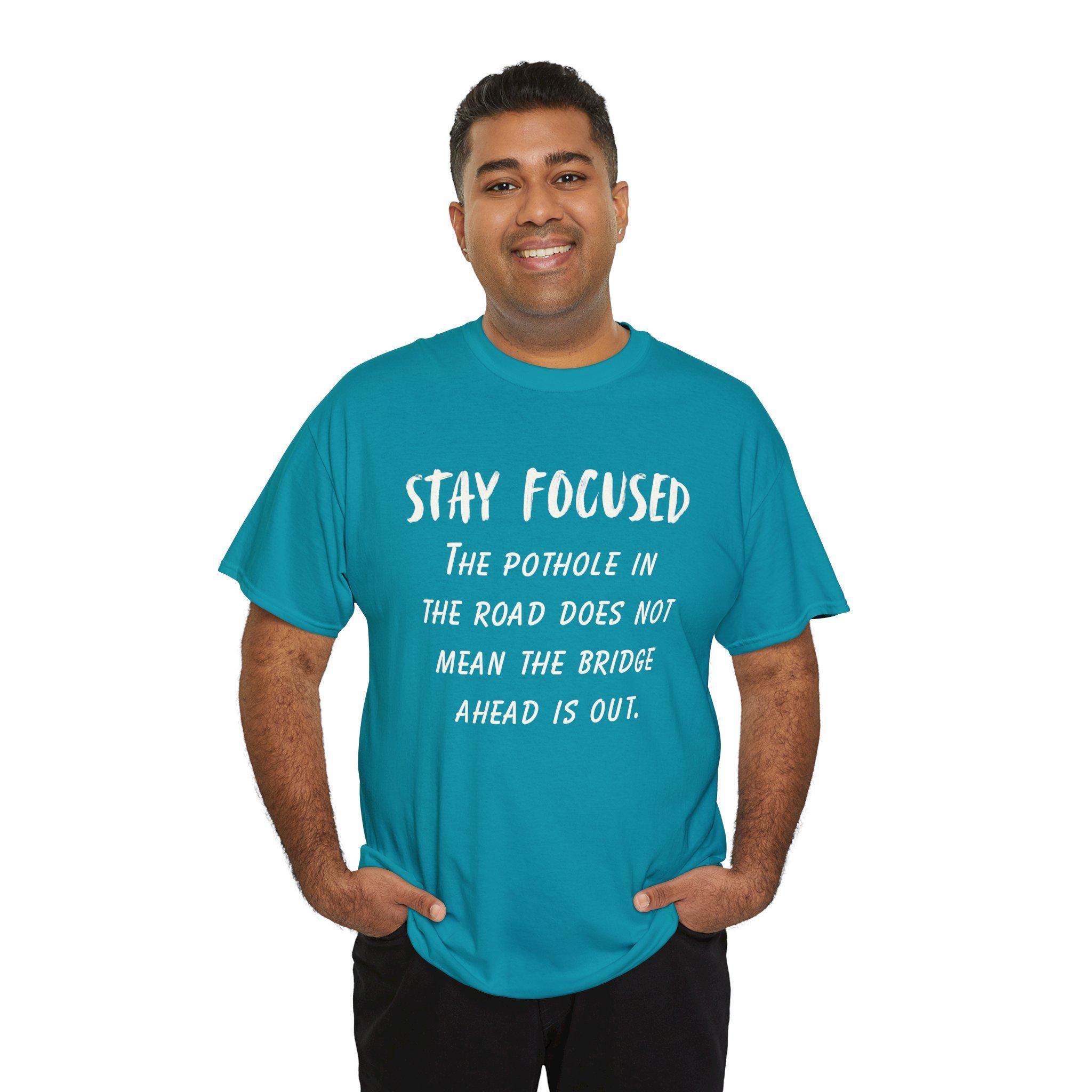 Stay Focused Tee: Positive Mental Health Unisex T-shirt - Etsy