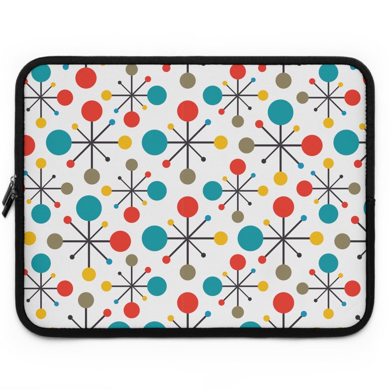 Laptop Sleeve in 1960s Retro Space Age Pattern! - Etsy