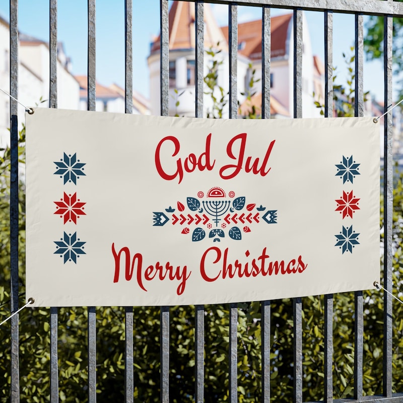 God Jul Sign - Etsy