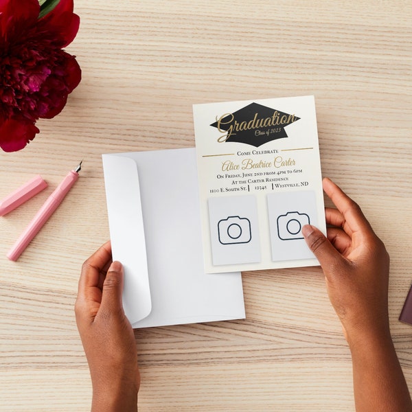 Classy Graduation Invitation - Etsy