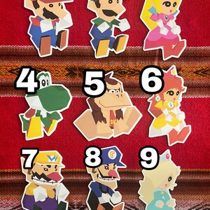 Mario Party N64 Sticker Pack - Etsy
