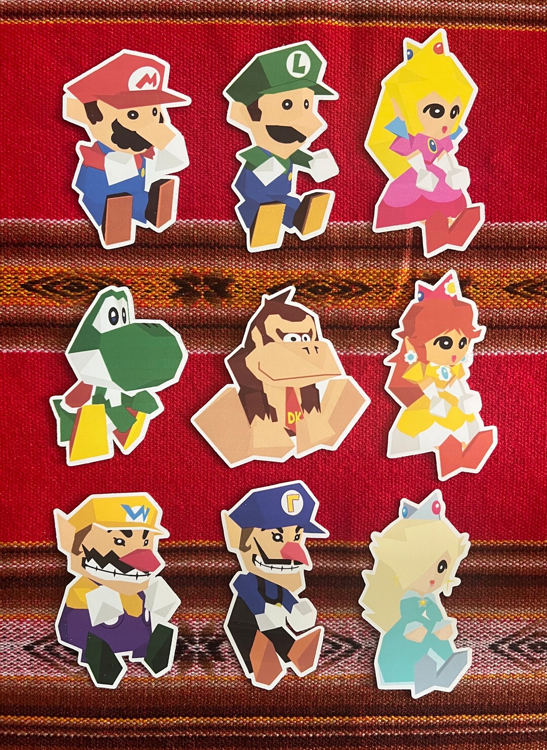 Mario Party N64 Sticker Pack - Etsy