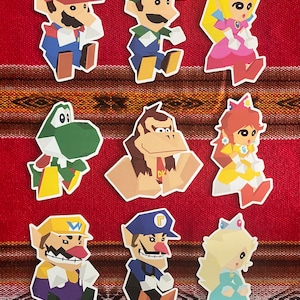 Mario Party N64 Sticker Pack - Etsy