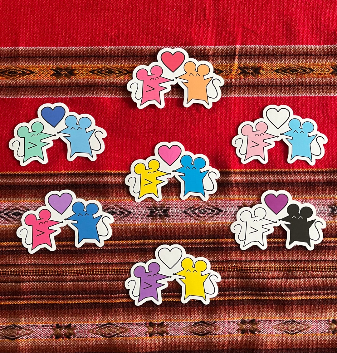Pride Stickers Pop Art Mice - Etsy
