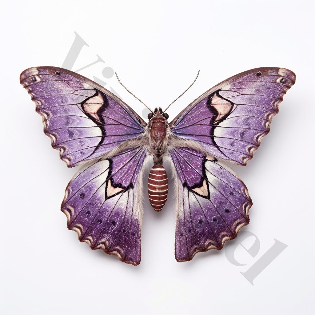 60 Realistic Colorful Moths PNG Clipart, Moth Clip Art, Cute Realistic ...