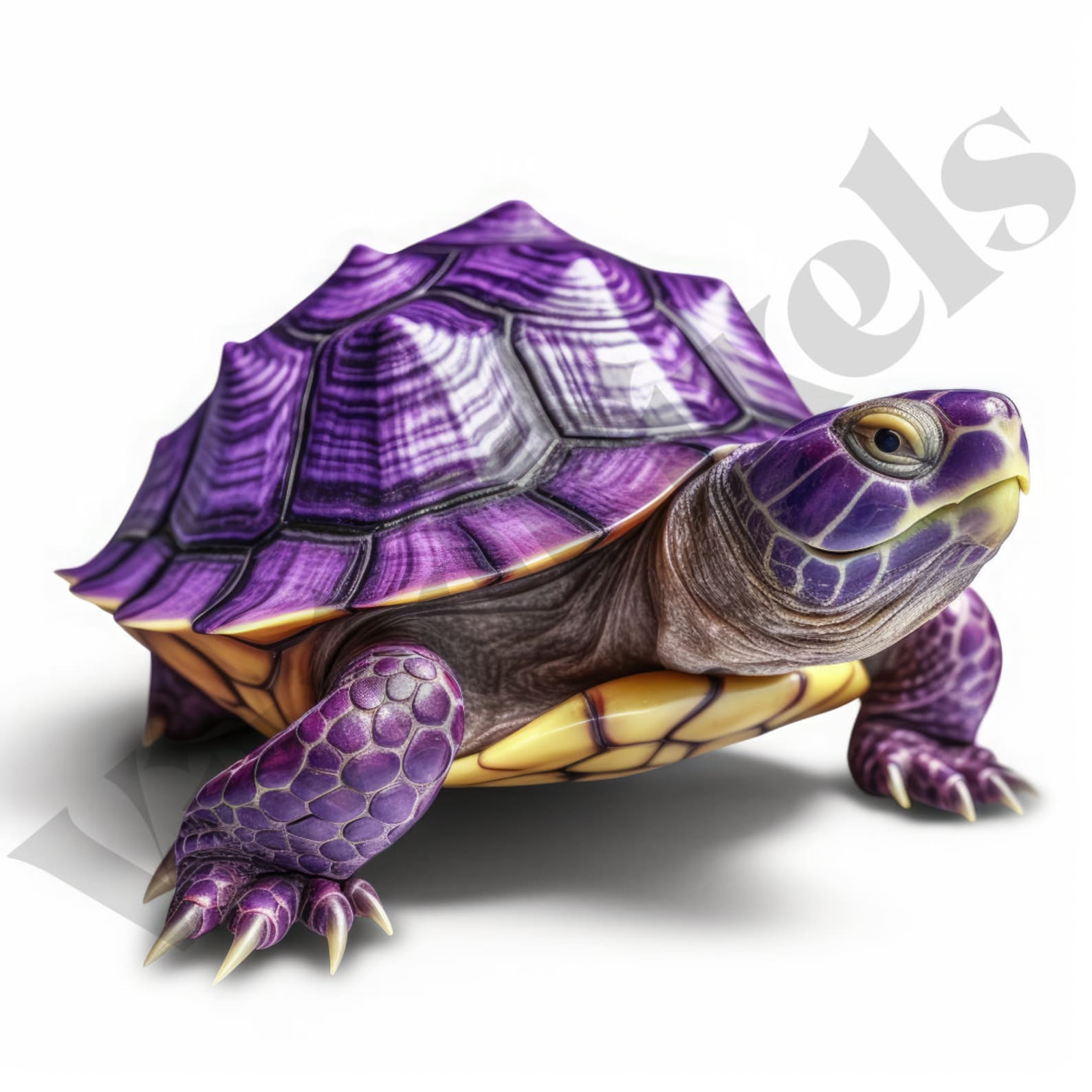 70 Colorful Turtles PNG Clipart, Watercolor Turtle Clip Art, Cute ...