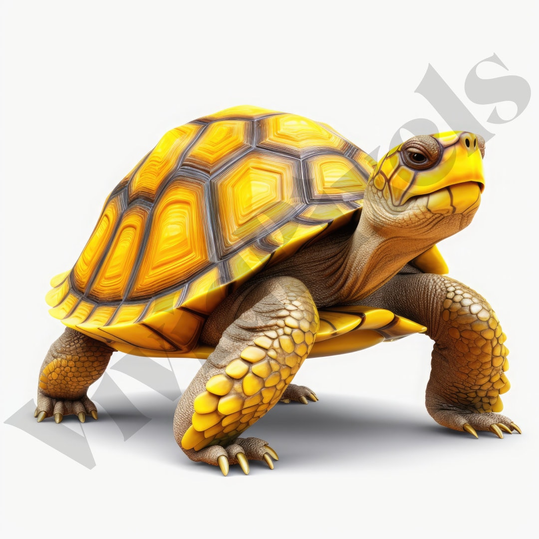 70 Colorful Turtles PNG Clipart, Watercolor Turtle Clip Art, Cute ...