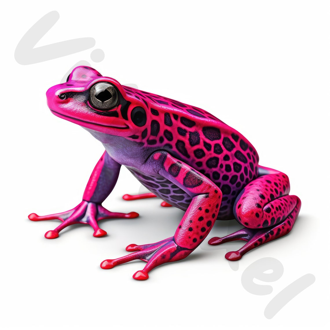 60 Colorful Frogs, Cute Frogs Clipart, Animals Frog PNG, Scarlet Frog ...