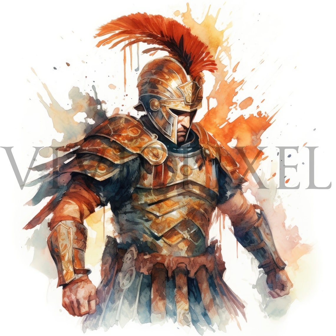 40 PNG Watercolor Soldiers Ancient Rome Clipart, Ancient Rome Army Png ...