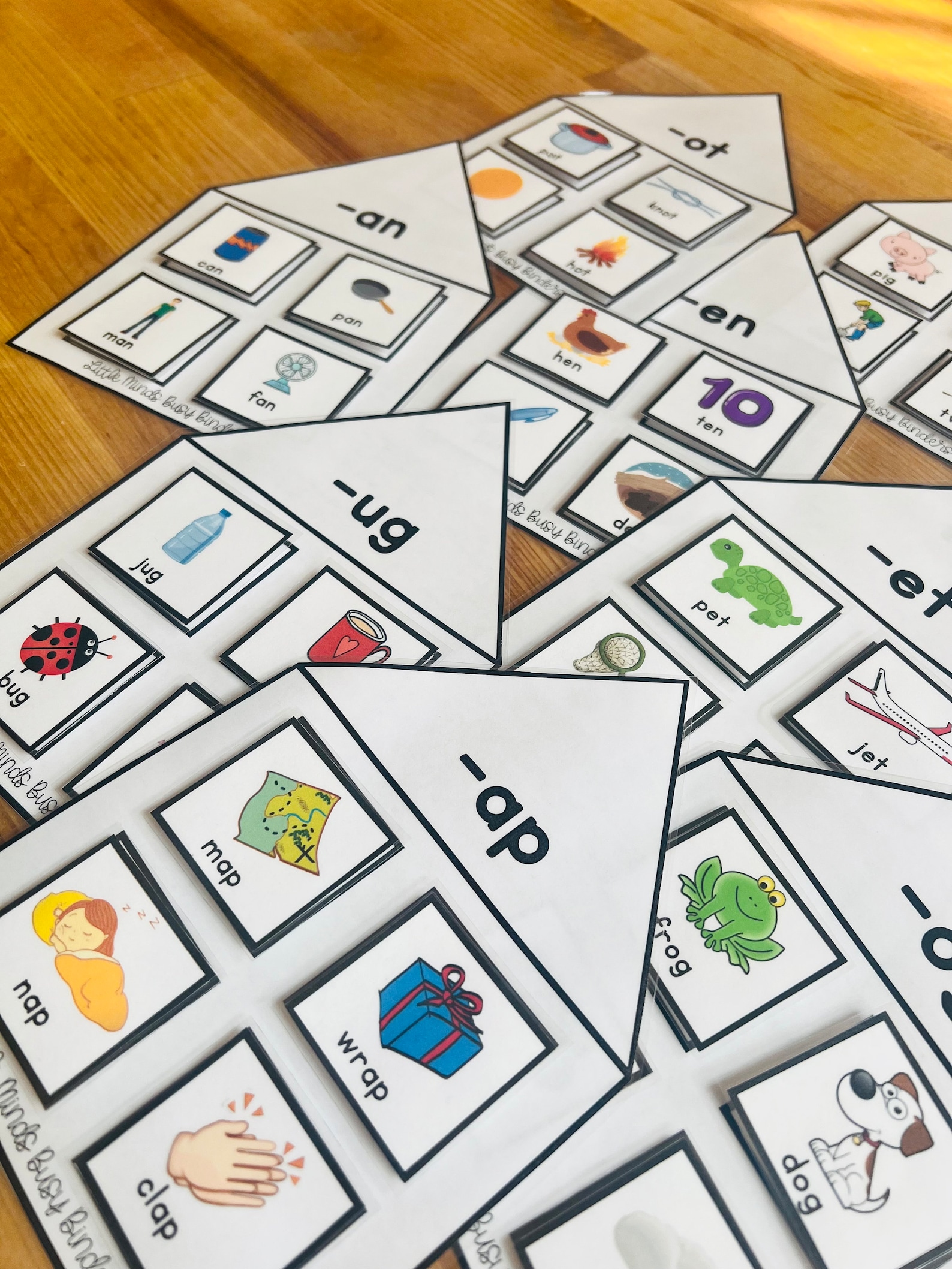 Word Family Digital Download, Phonics, Rhyming, CVC, Homeschool ...