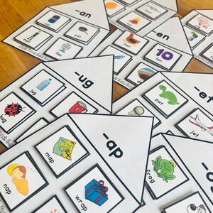 Word Family Digital Download, Phonics, Rhyming, CVC, Homeschool ...