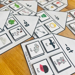 Word Family Digital Download, Phonics, Rhyming, CVC, Homeschool ...