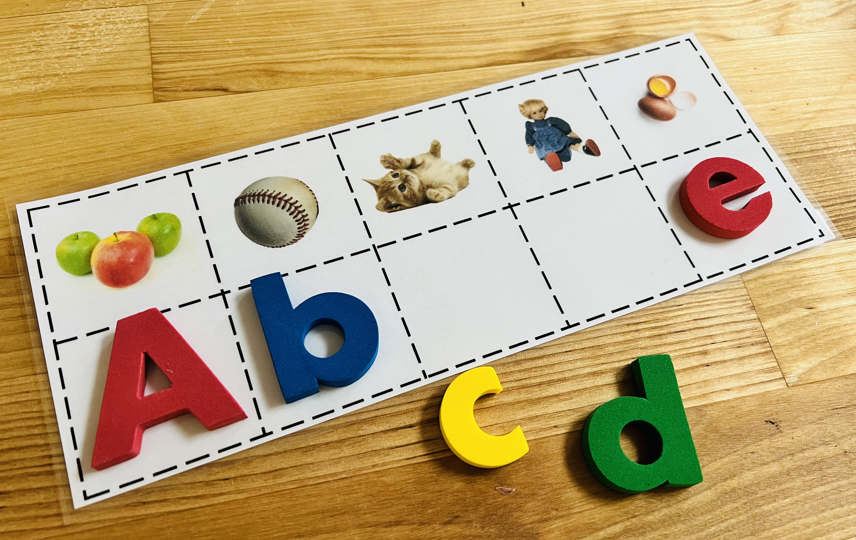 Beginning Sounds Letter Matching Cards - Etsy