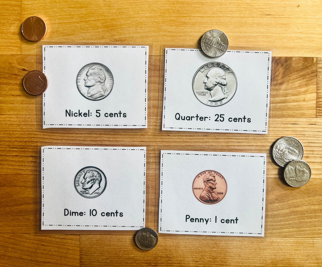 Money Math Cards, Counting Money, Math Task Cards, First Grade Math ...