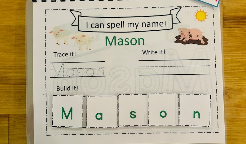 Pre K Busy Book, Busy Book, Busy Binder, Toddler Activity Book ...