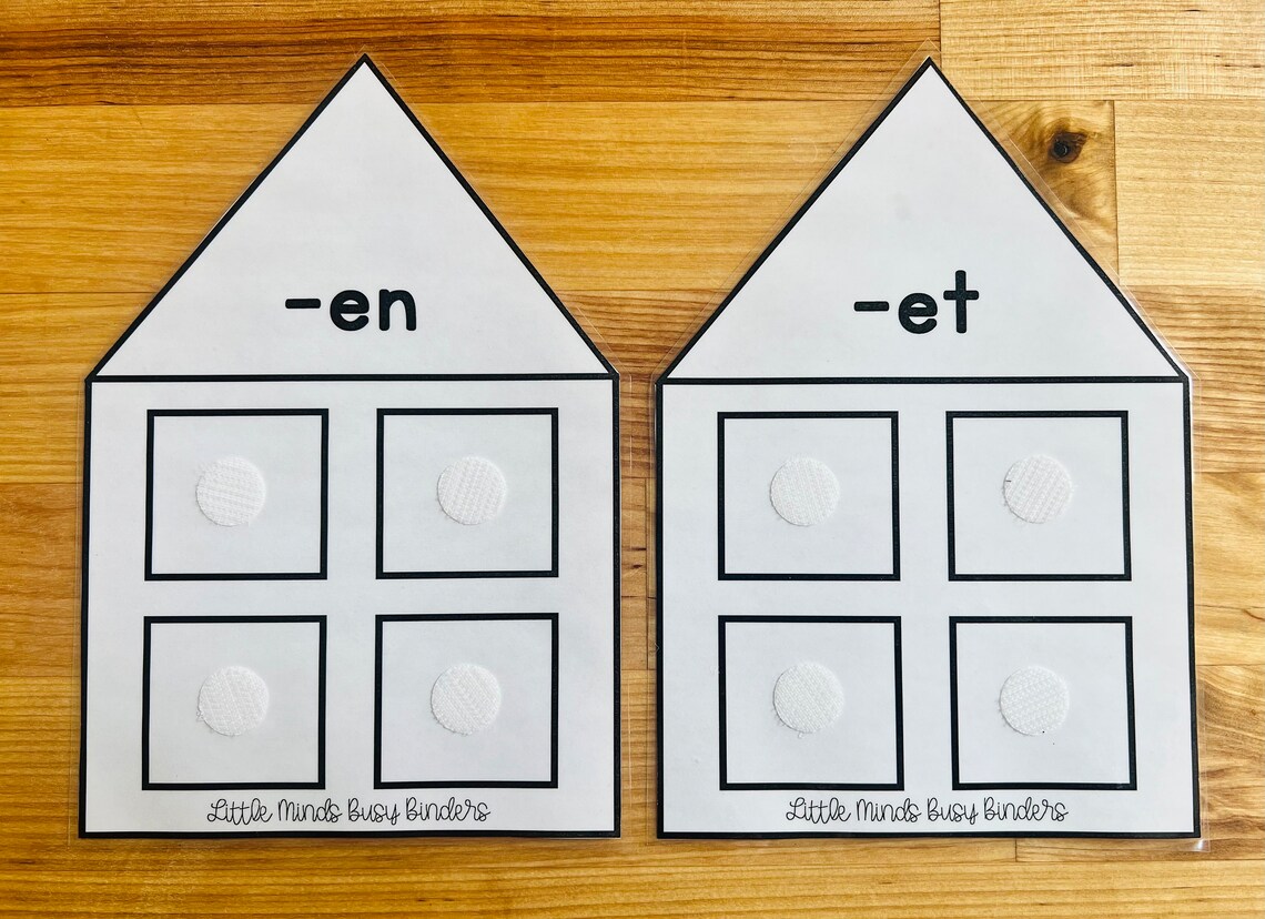 Word Family Digital Download, Phonics, Rhyming, CVC, Homeschool ...