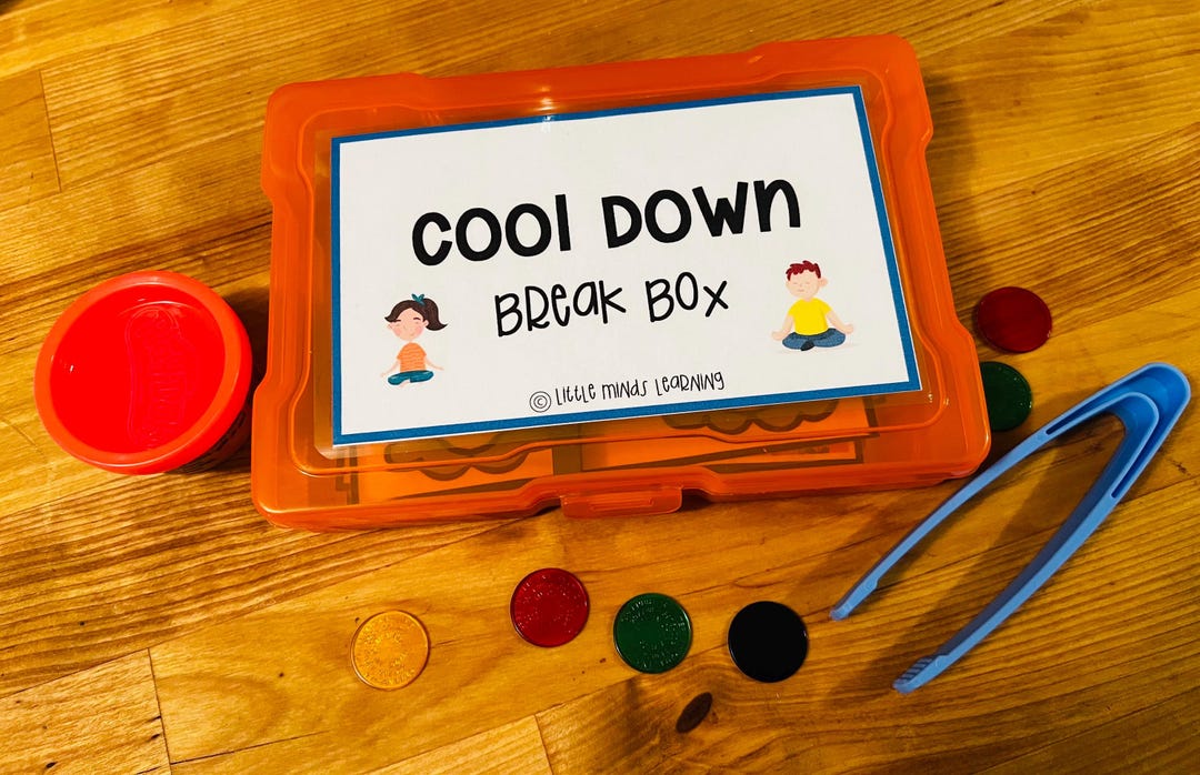 Cool Down Break Box | SEL Activity for Kids | Emotional Regulation - Etsy