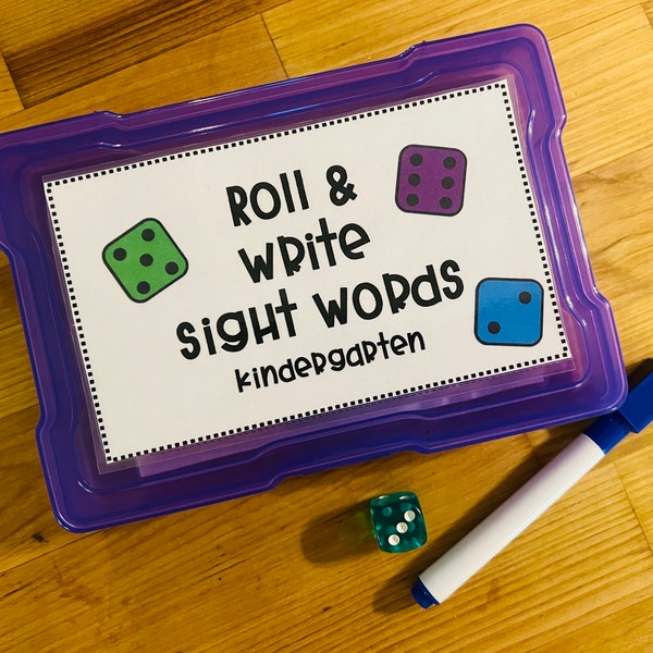 Dolch Sight Words - Etsy