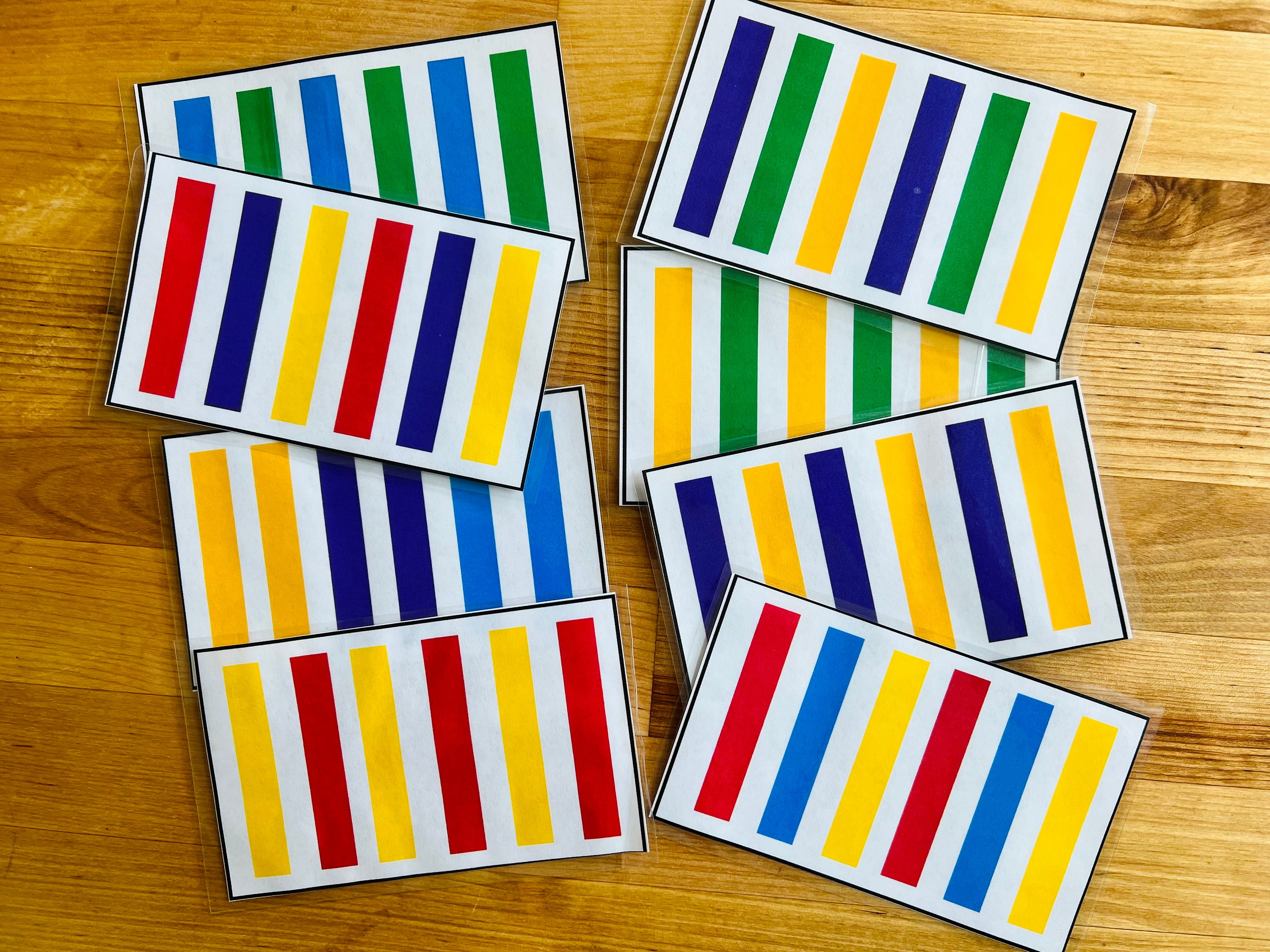 Popsicle Stick Patterns Task Box Patterns and Shapes Special Education ...