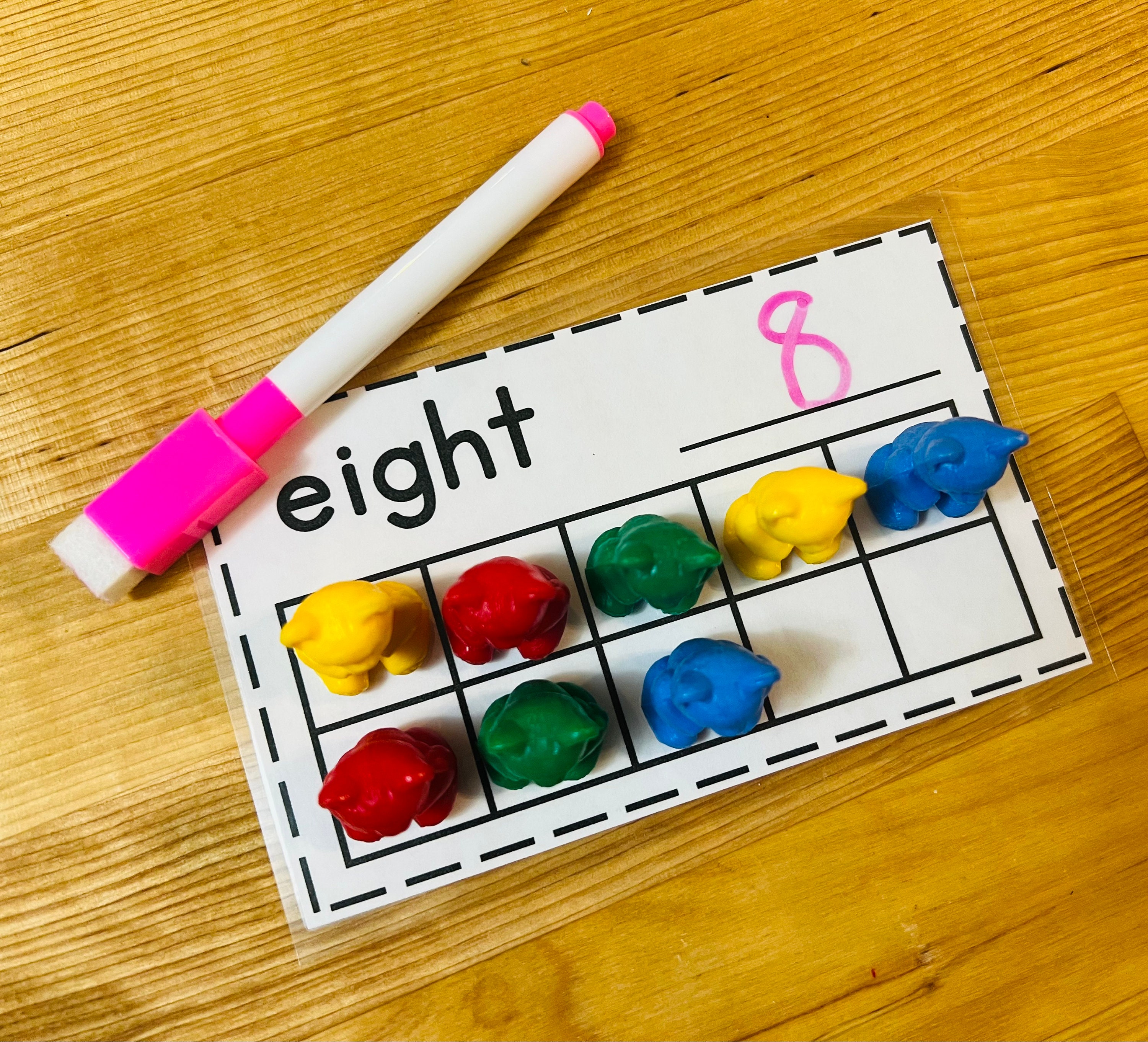 Teddy Bear Count and Sort, Counting, Color Sorting, Numbers Task Box ...