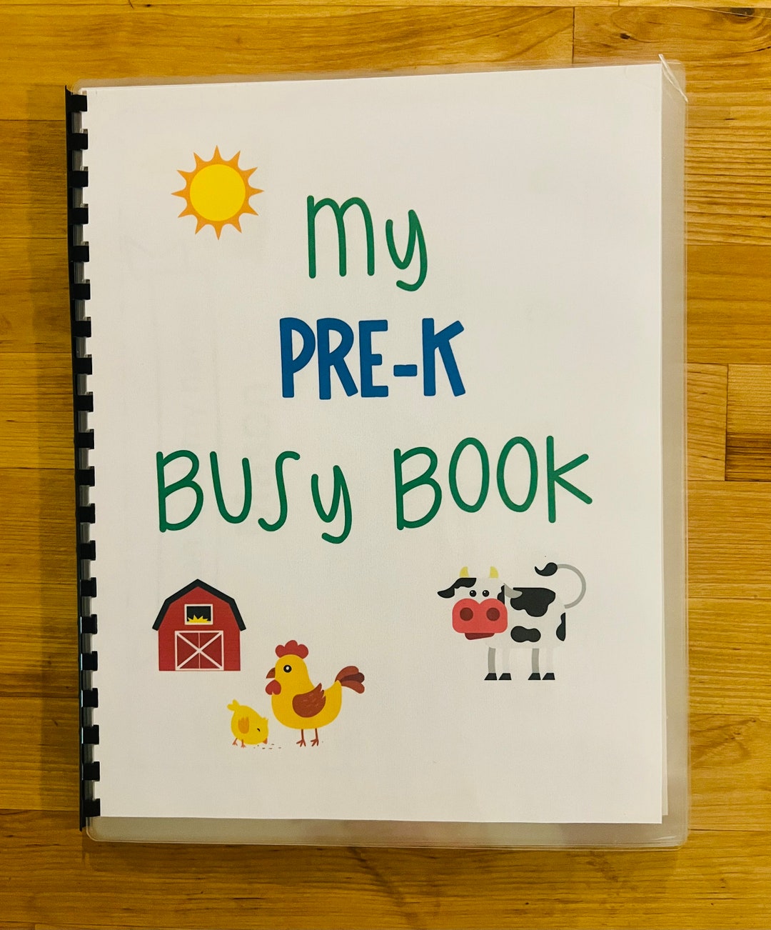 Pre K Busy Book, Busy Book, Busy Binder, Toddler Activity Book ...