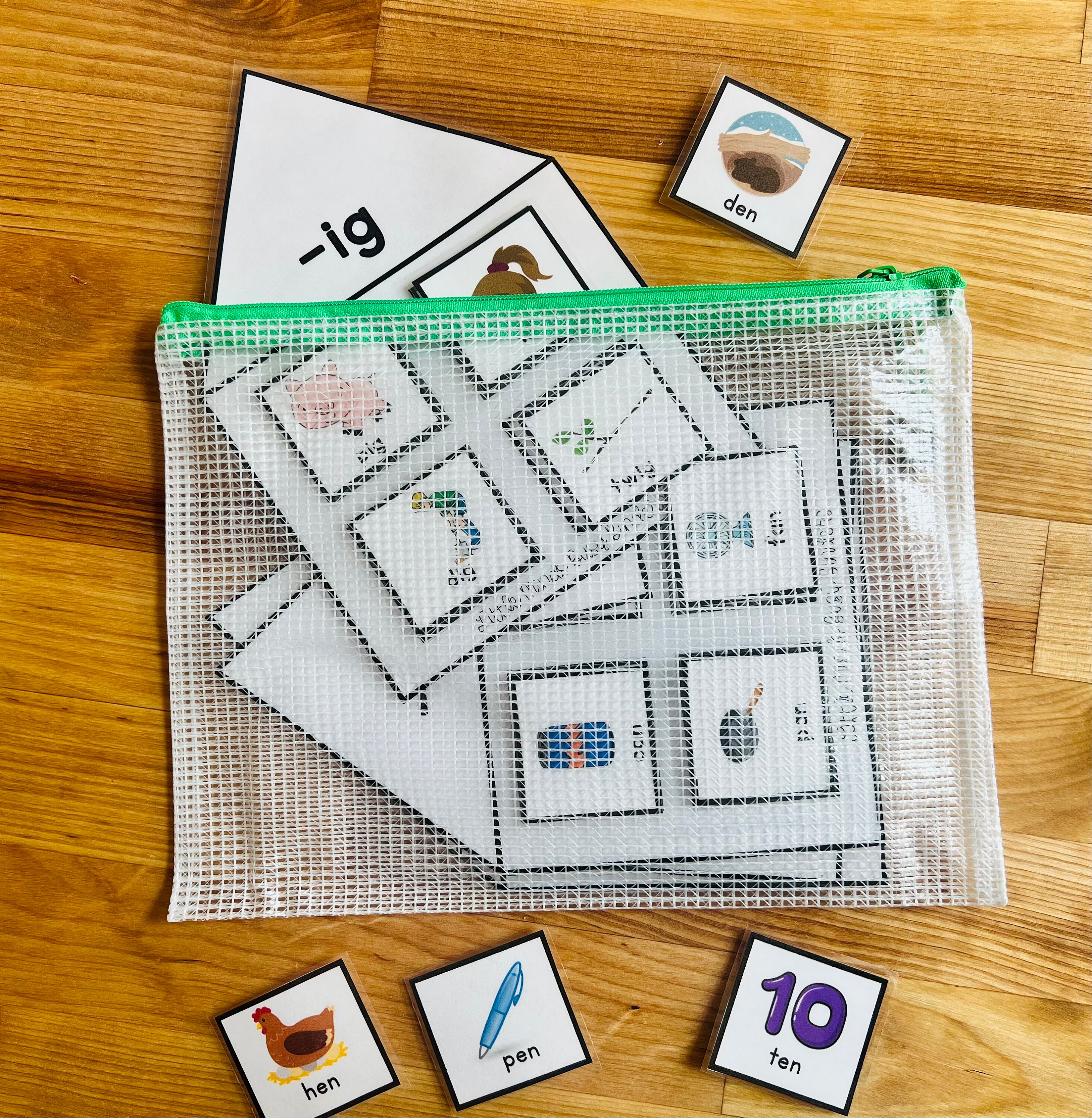 Word Family House: CVC Rhyming Phonics (digital Download) - Etsy