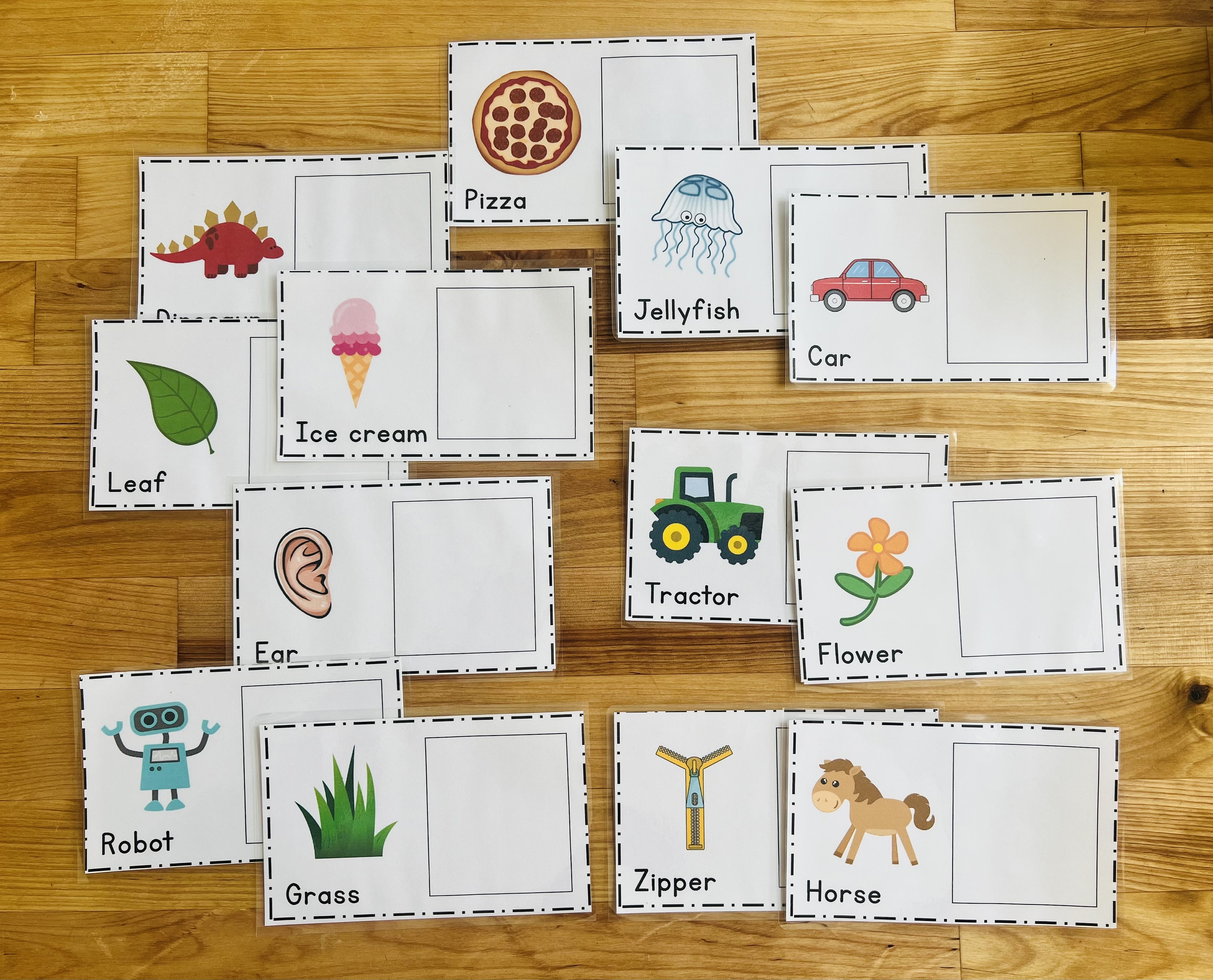 Beginning Sounds Letter Match Task Box: Kindergarten Homeschool ...