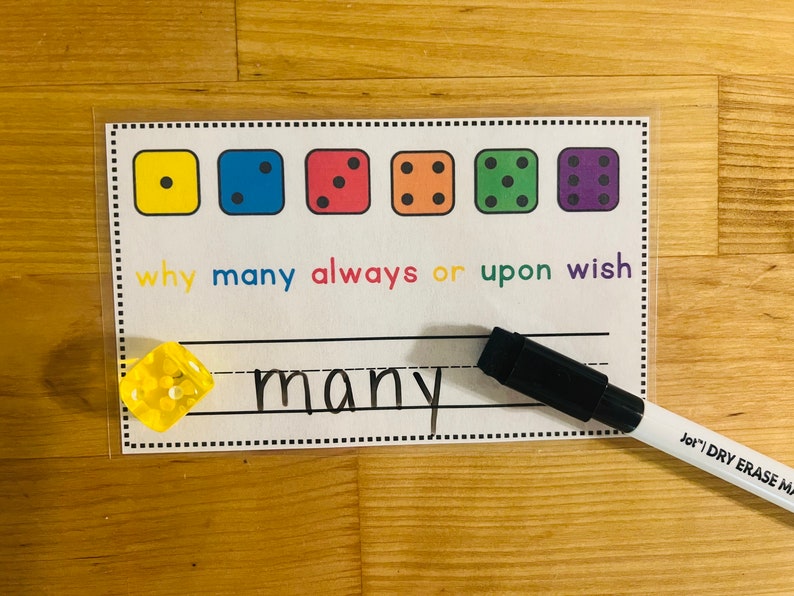 Roll and Write Sight Words 2nd Grade, Dolch Sight Words, Sight Word ...