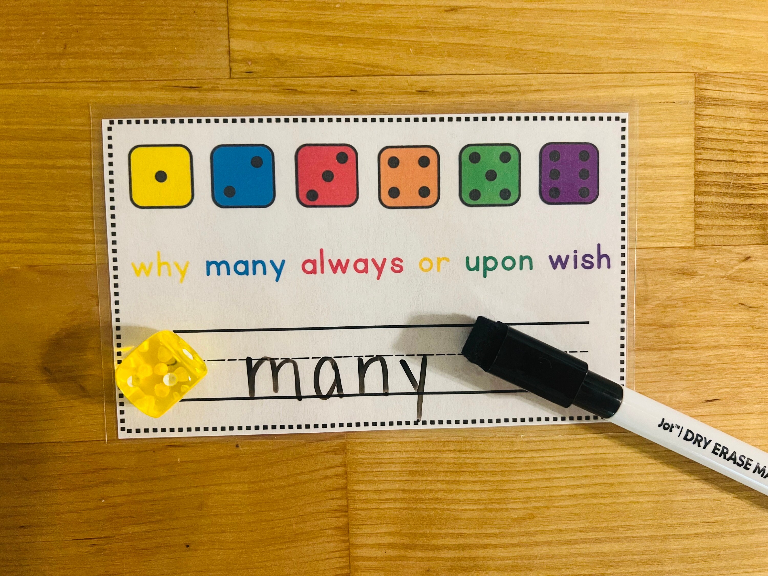 Roll and Write Sight Words 2nd Grade, Dolch Sight Words, Sight Word ...