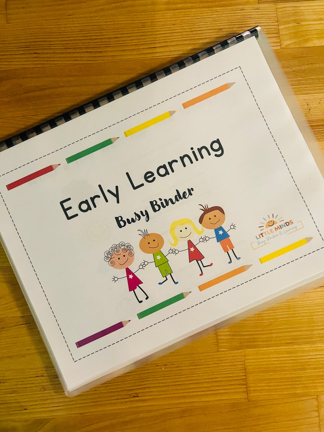 Early Learning Busy Binder Preschool Toddler Busy Book - Etsy