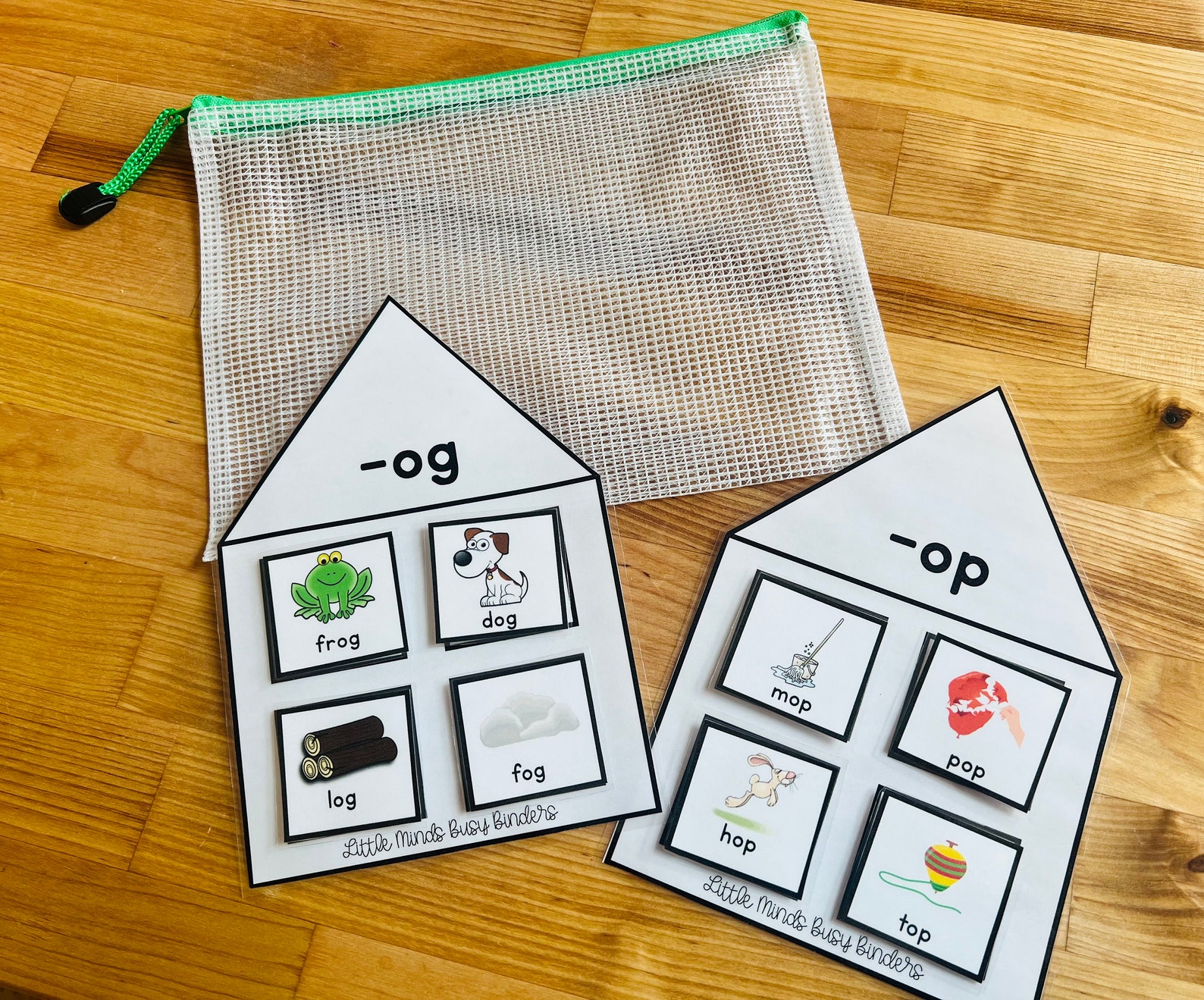 Word Family Digital Download, Phonics, Rhyming, CVC, Homeschool ...